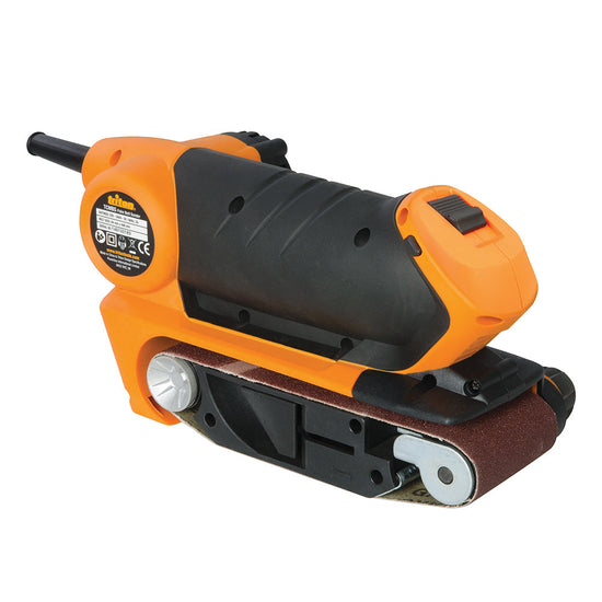 Triton Tools Palm Belt Sander 450 W 64mm | TCMBS | Free Delivery Over £100