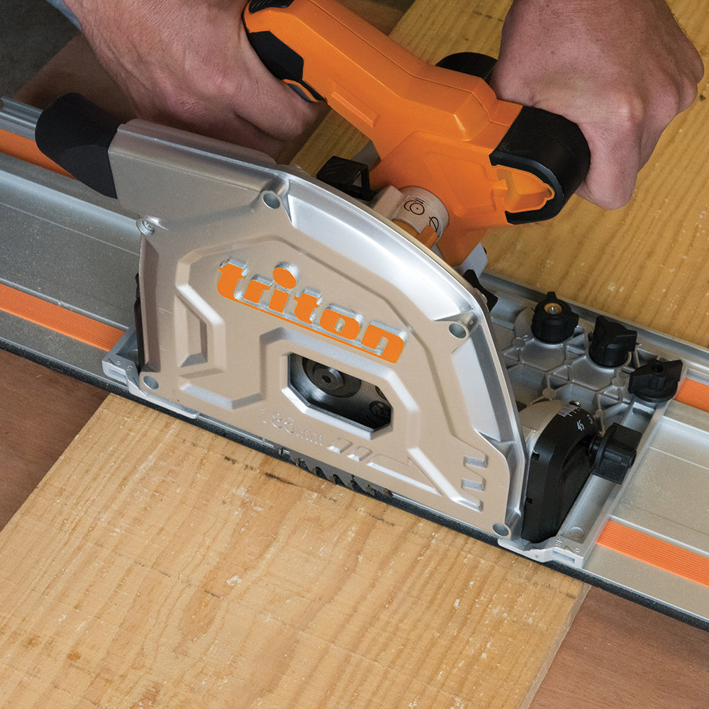 Triton Tools 1400 W Track Saw Kit | TTS185KIT | Free Delivery Over £100