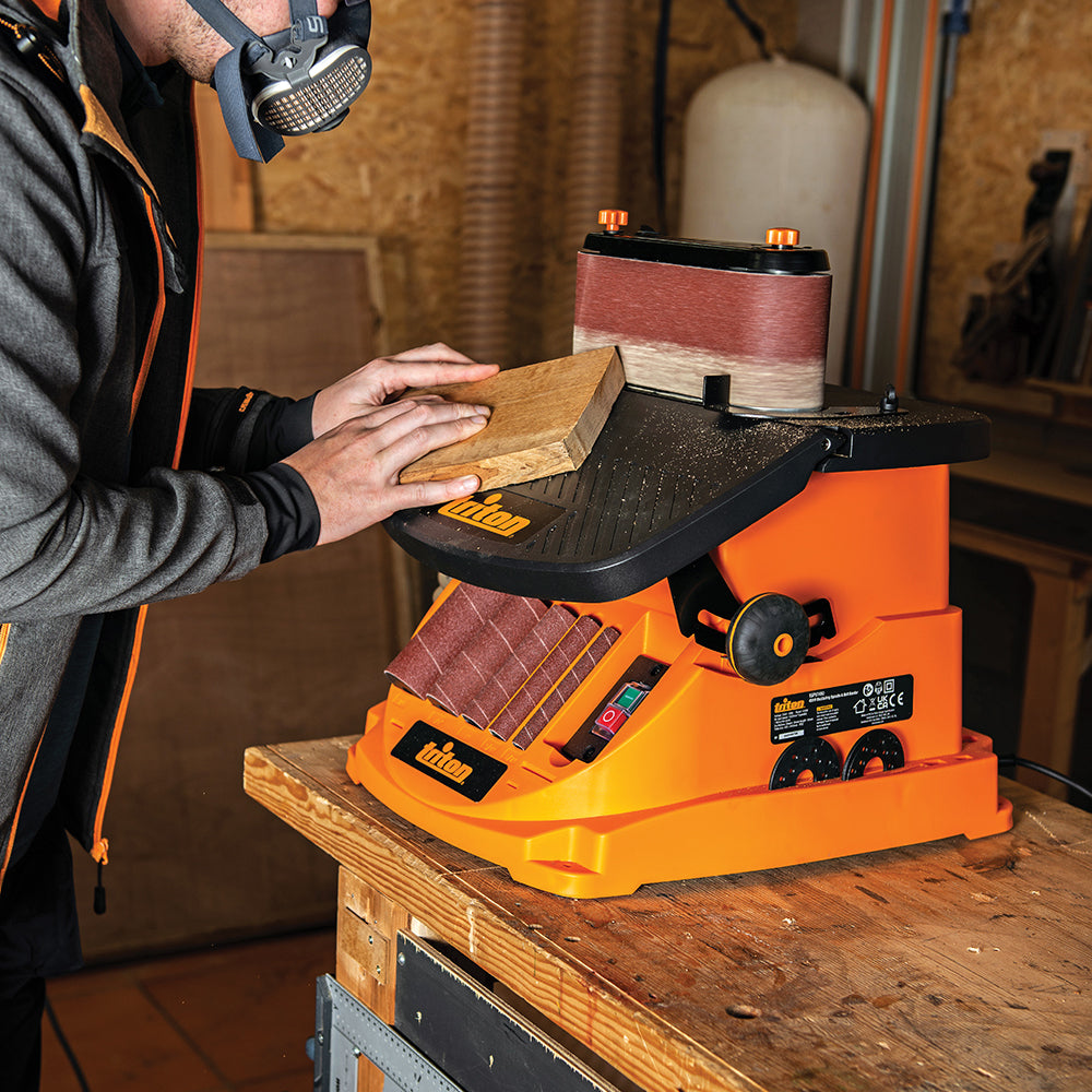 Triton Tools 450 W Oscillating Spindle & Belt Sander | TSPST450 | Free ...